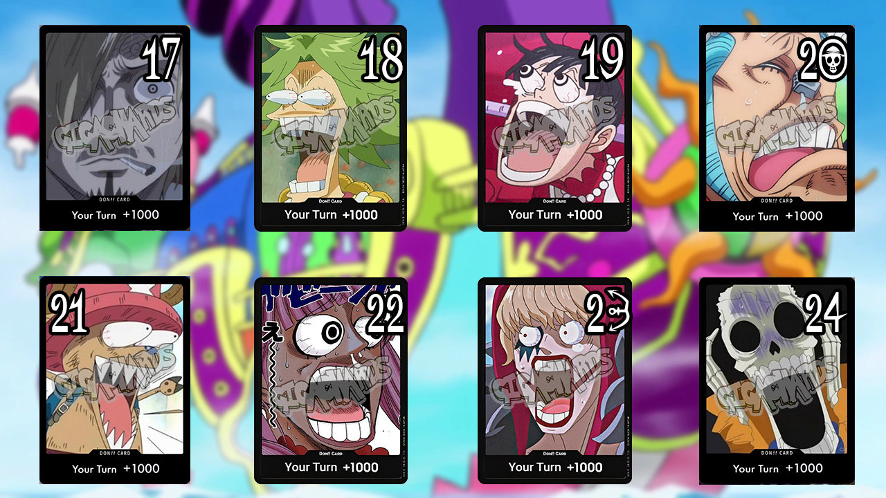 One Piece DON Custom Cards Meme Face Holo - Etsy