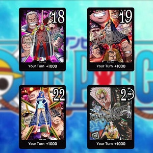 One Piece DON!! - Custom Card - Handmade - Groups/crew - Etsy