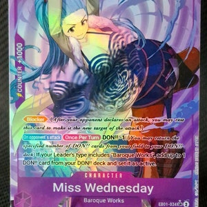 One Piece Proxy Card Holo - Tony Tony Chopper Kid and Killer Cavendish ...