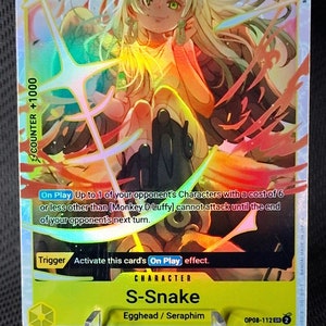 One Piece Proxy Card Holo - Nami Jewelry Bonney Wiper S-snake - OP08 ...