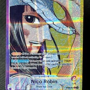 One Piece Proxy Card Holo - Nico Robin Leader OP09-062 Alt Art - Etsy