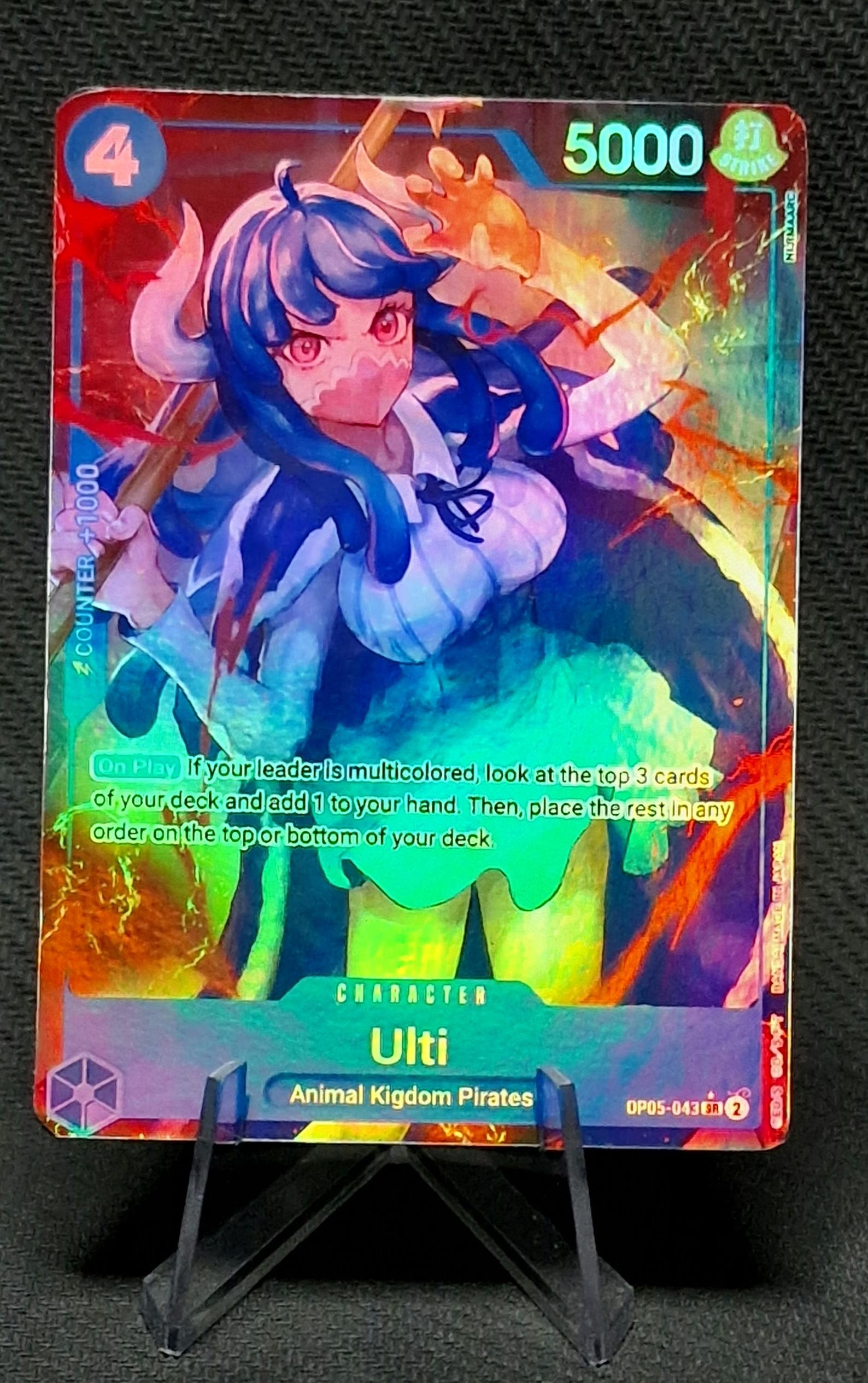 One Piece Proxy Card Holo - Kaido Ulti Shirahoshi Baby 5 Hody Jones One ...