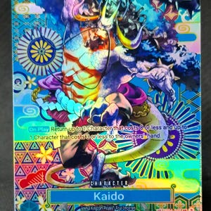 One Piece Proxy Card Holo - Kaido OP04-044 Special Character OP05 - Etsy