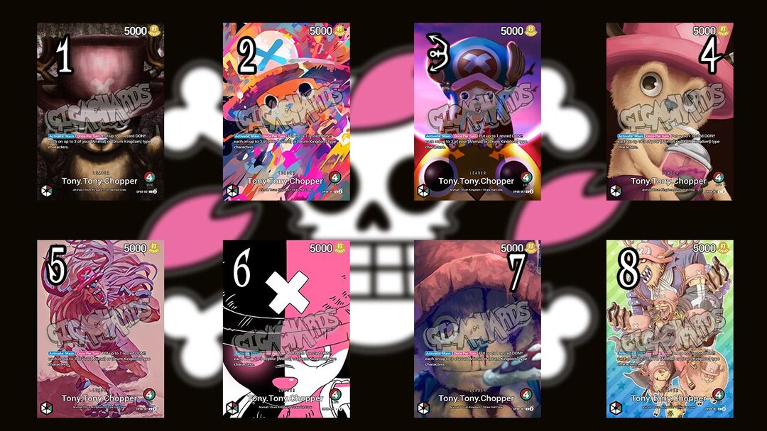 One Piece Leader 08 Custom Card Trading Game Waifu Carrot Charlotte ...