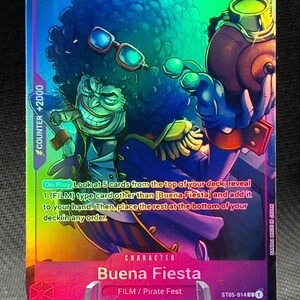 One Piece Proxy Card Holo - Buena Festa ST05-014 Character Best Selection - Etsy
