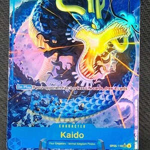 One Piece Proxy Card Holo - Kaido Ulti Shirahoshi Baby 5 Hody Jones One ...