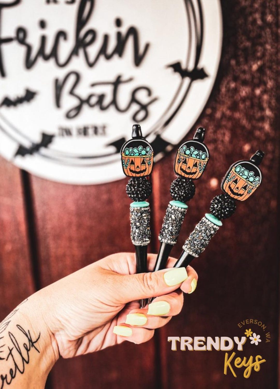 Turquoise Trick or Treat Pens - Etsy