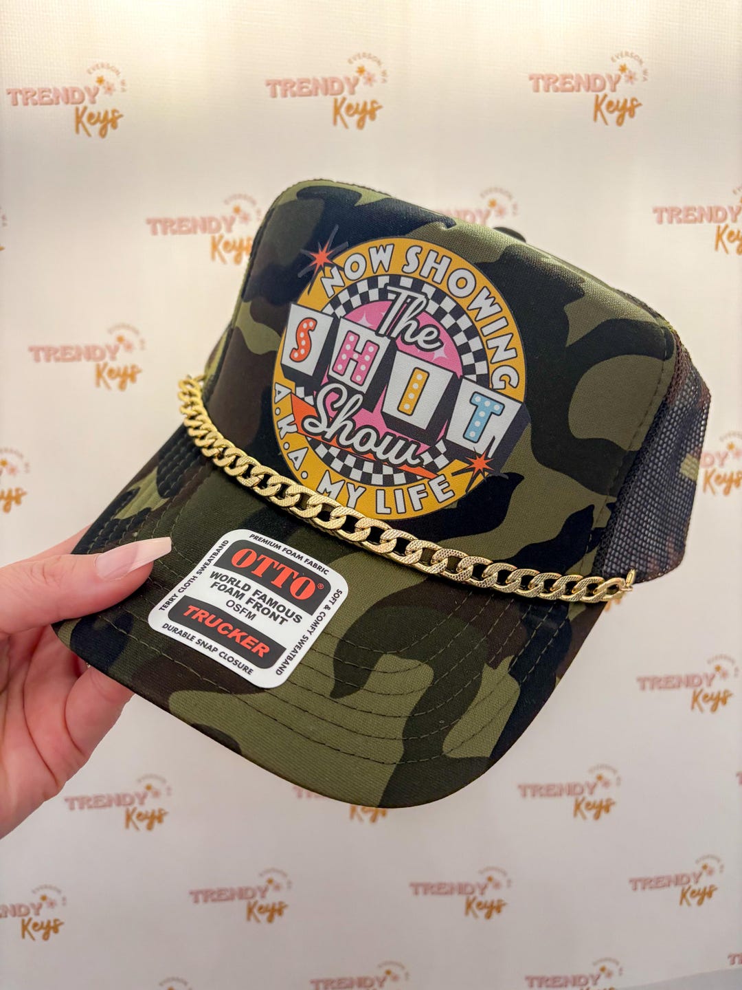 Now Showing, the S**t Show Trucker Hat - Etsy