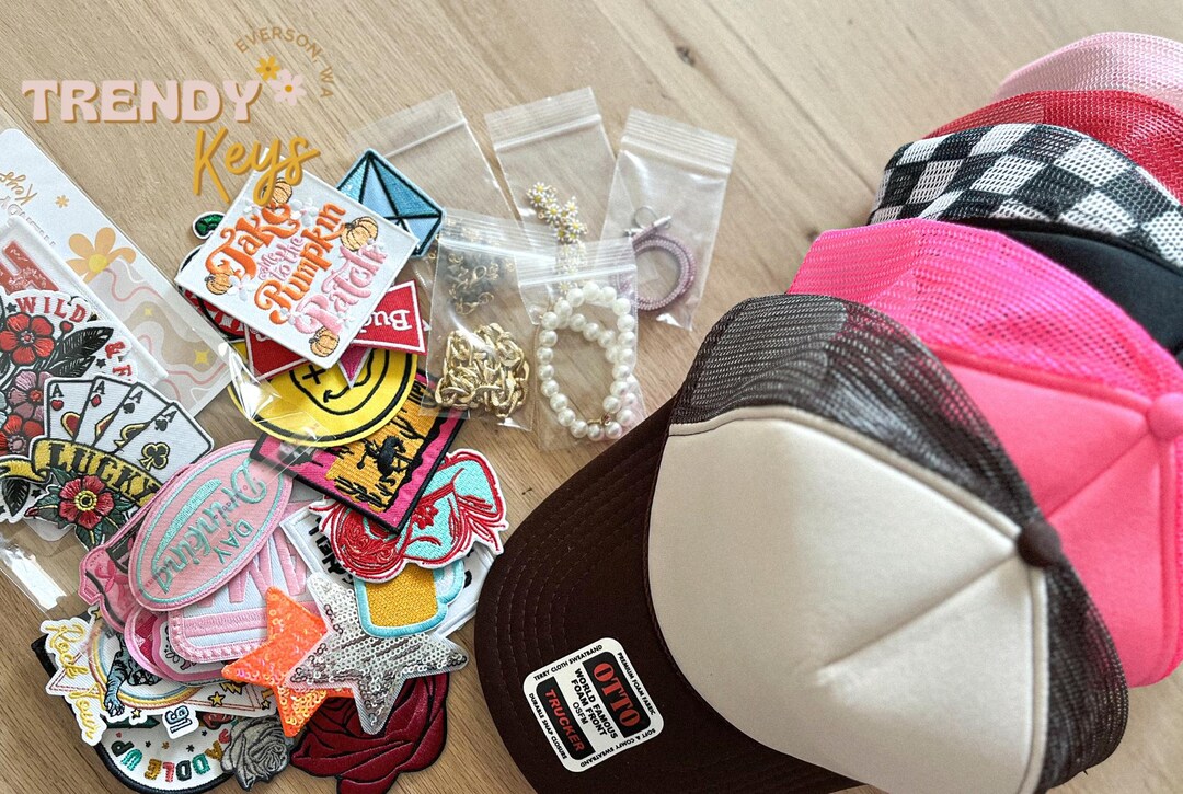 Trucker Hat Patch Bar Bundle Kit - READ DESCRIPTION for DETAILS - Etsy