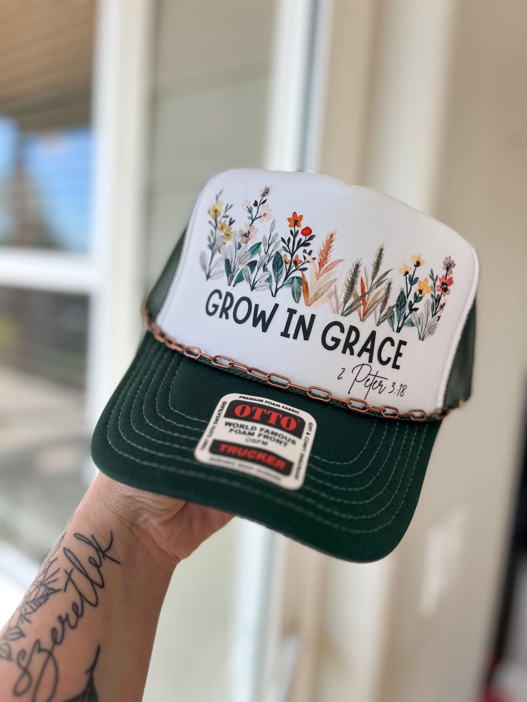 Grow in Grace Trucker Hat - Etsy