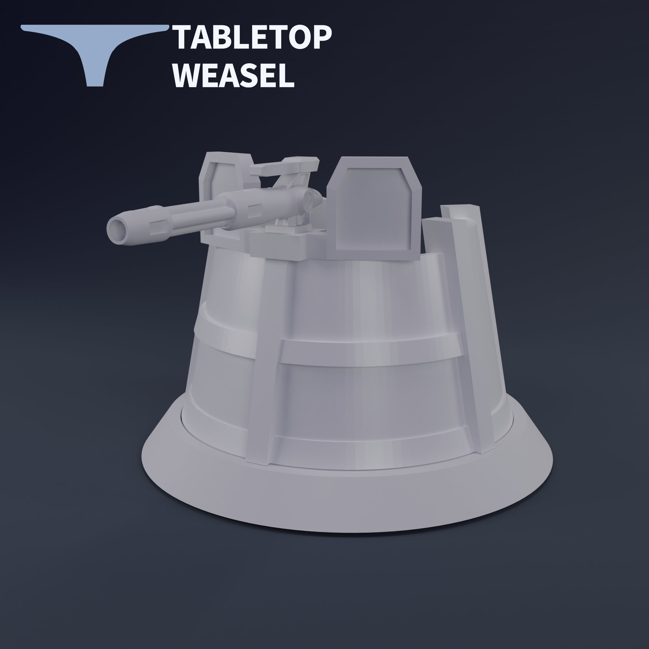 Battlefront Turret STL for Star Wars Legion - Etsy