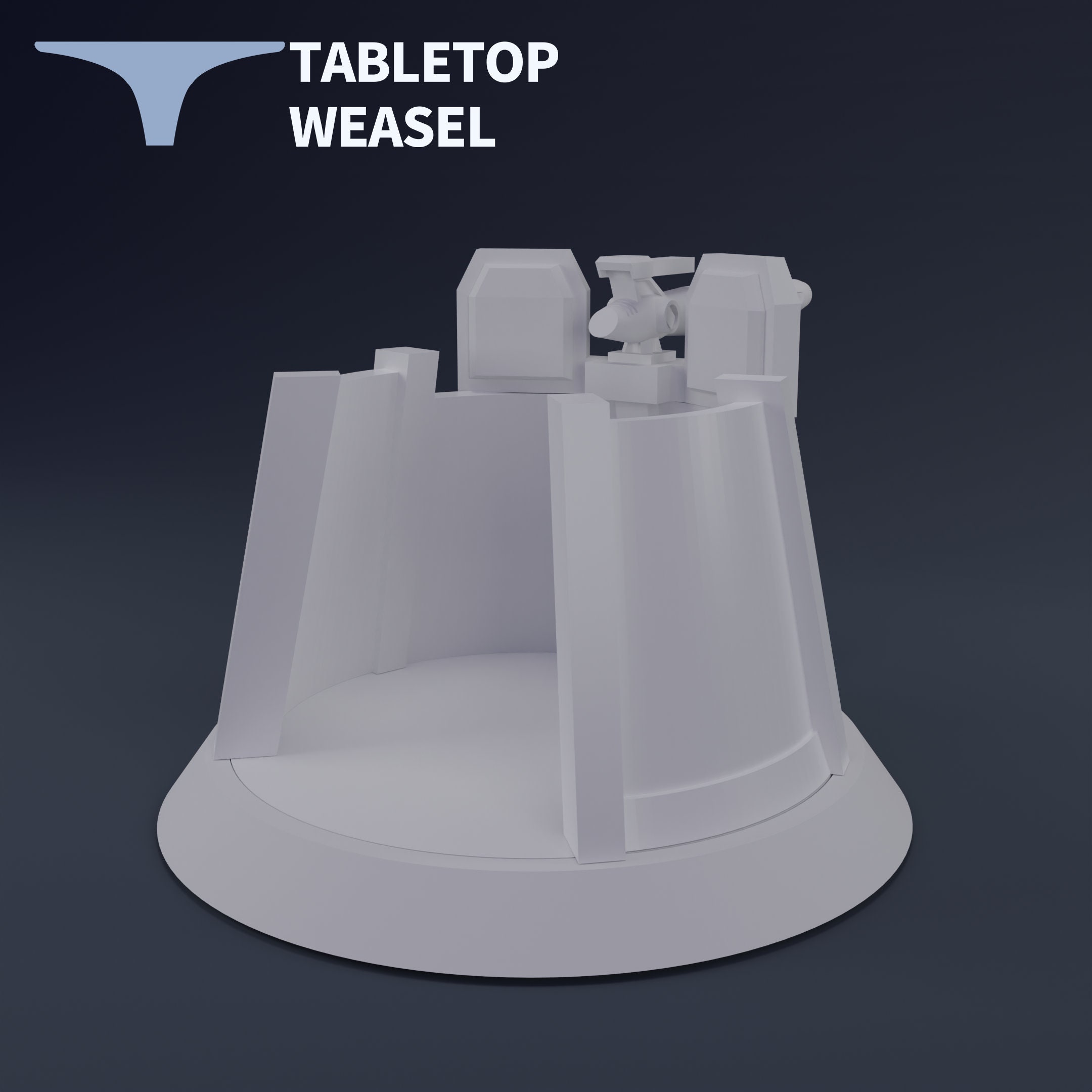 Battlefront Turret STL for Star Wars Legion - Etsy
