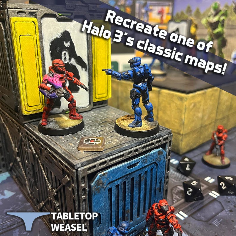 Halo: Flashpoint the Pit Terrain STL Pack - Etsy
