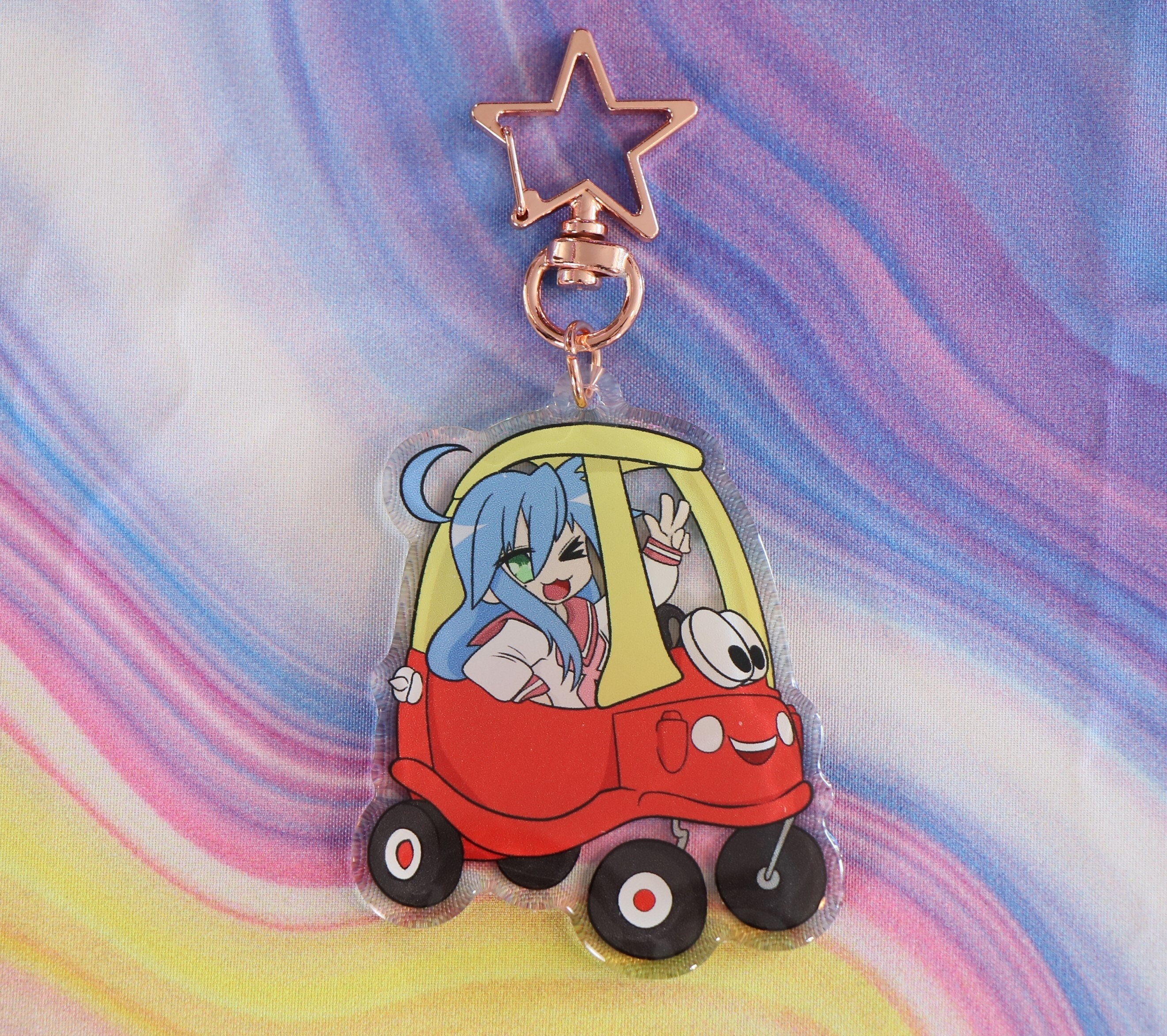 Little Tikes Konata Izumi Rolling Start Double Sided Epoxy Keychain - Etsy