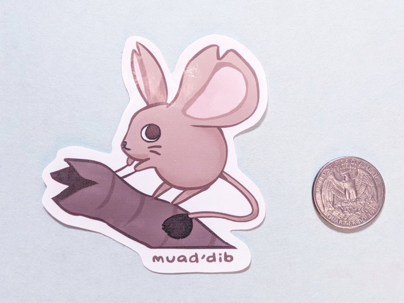 Dune Mouse Muad'dib Sticker - Etsy
