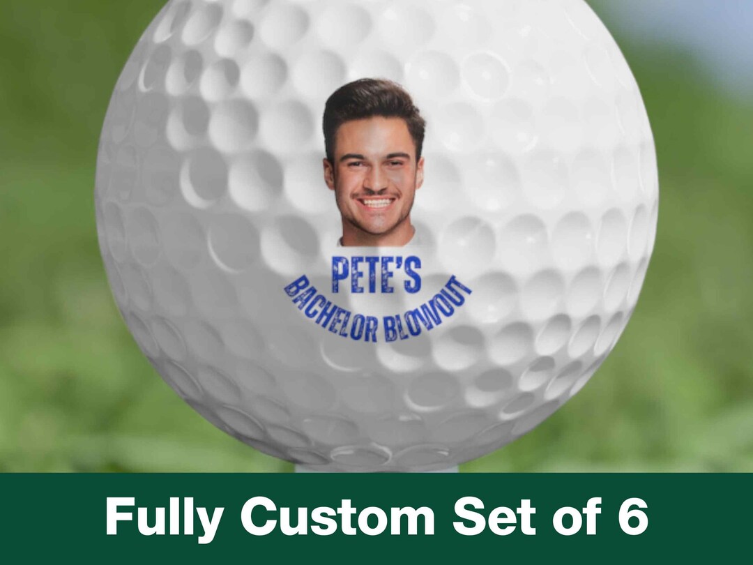 Custom Golf Balls Bachelor Party Favors Golf Gift Asking Groomsmen ...