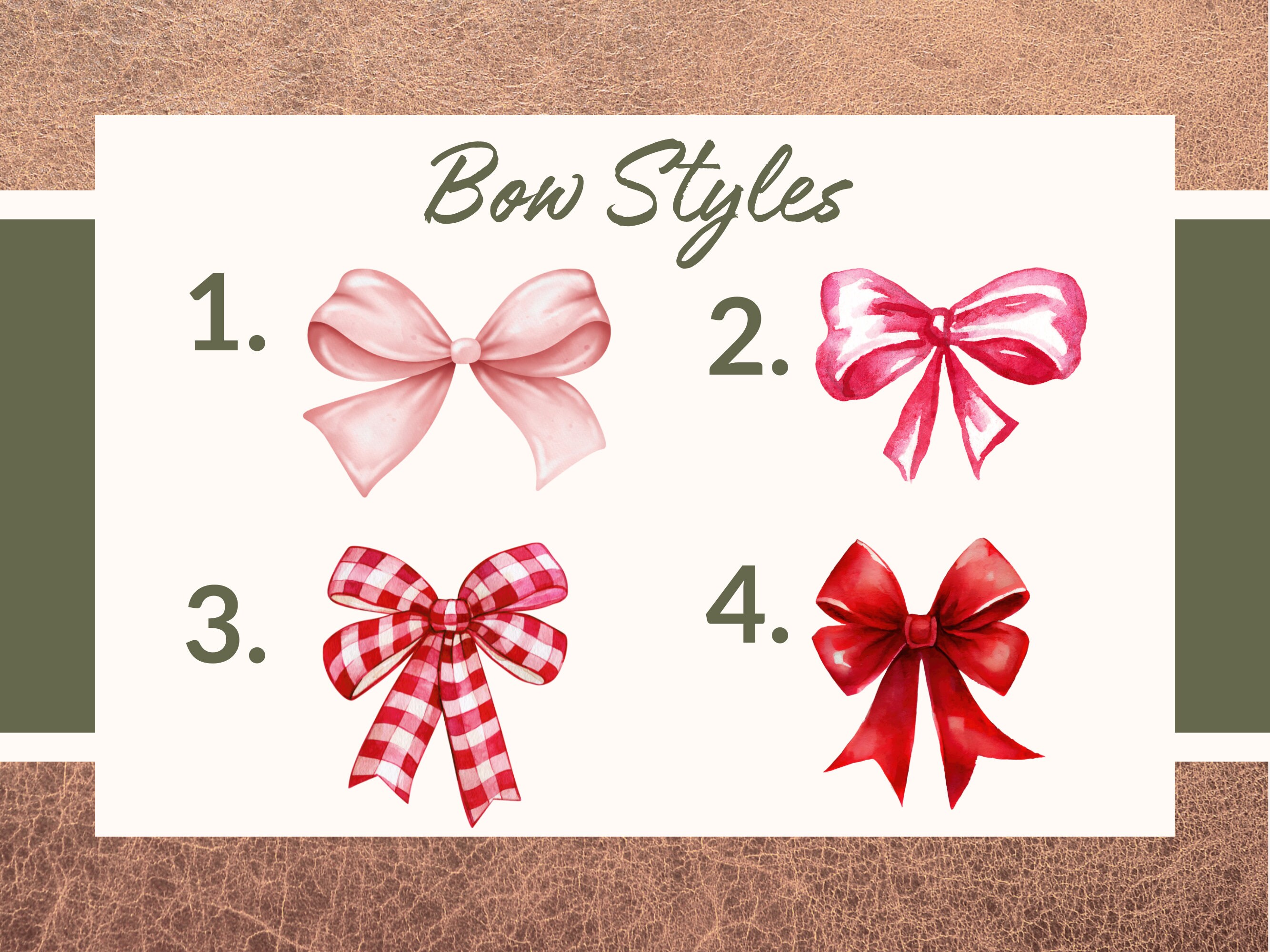 Bow Sticker Sheet Individual Bow Stickers Gift Coquette Aesthetic Girly ...