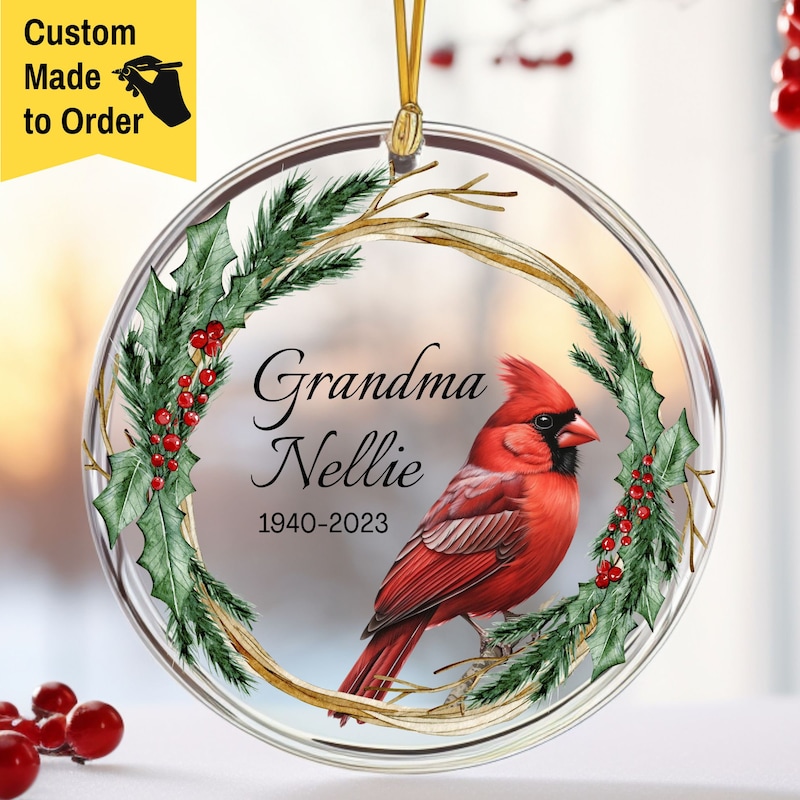 Cardinal Ornament - Etsy