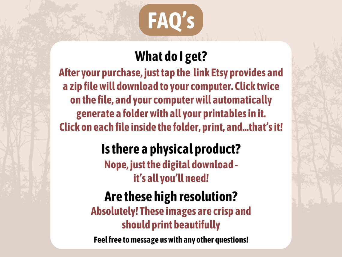 Forest Bookmarks Bundle Printables, Forestcore Decor Gifts, Book Mark ...