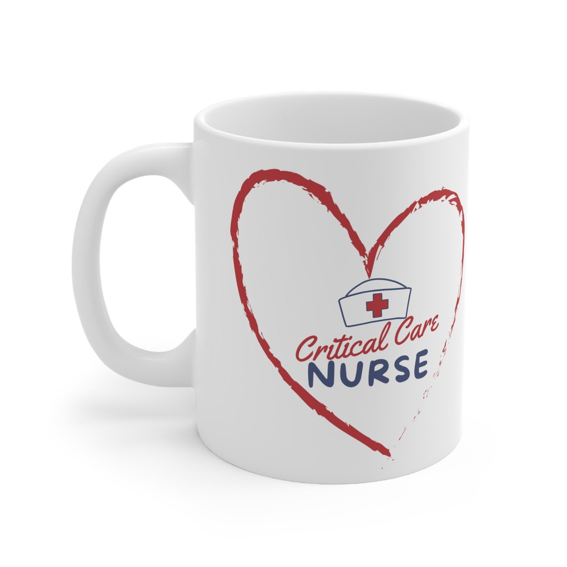 Critical Care Nurse Coffee Mug, Nurse Tea Mug, Hot Chocolate Mug, Nurse ...