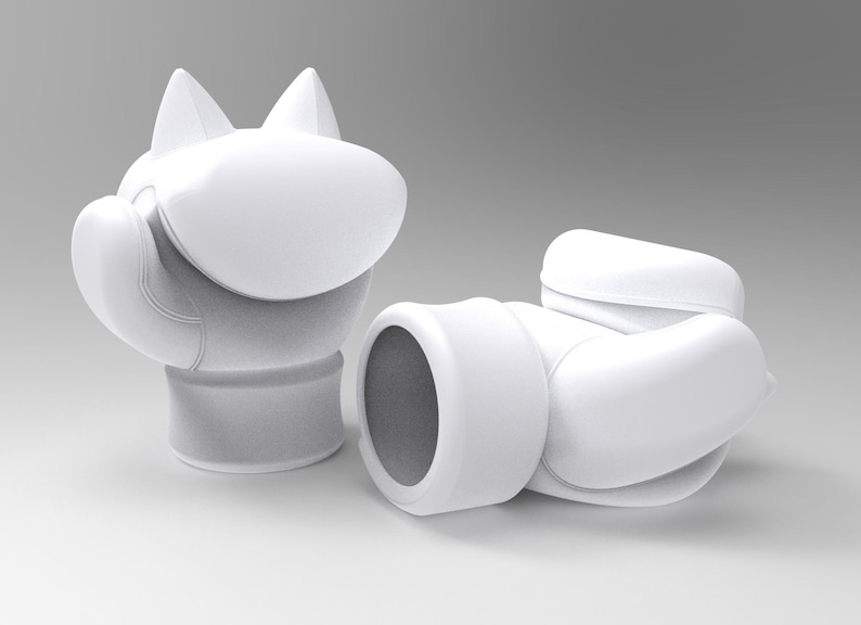 Sonic Knuckles Cosplay Gloves 3D Printed - Etsy