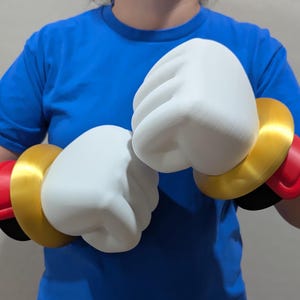 Shadow Classic Cosplay Gloves 3D Printed - Etsy