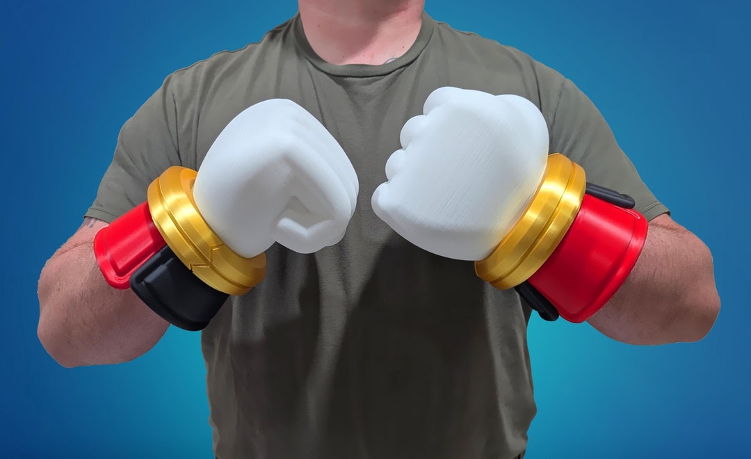 Shadow Cosplay Gloves Sonic 3 3D Printed - Etsy