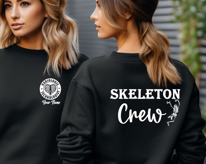 Personalized Phlebotomist Double Sided Sweatshirt, Custom Medical ...