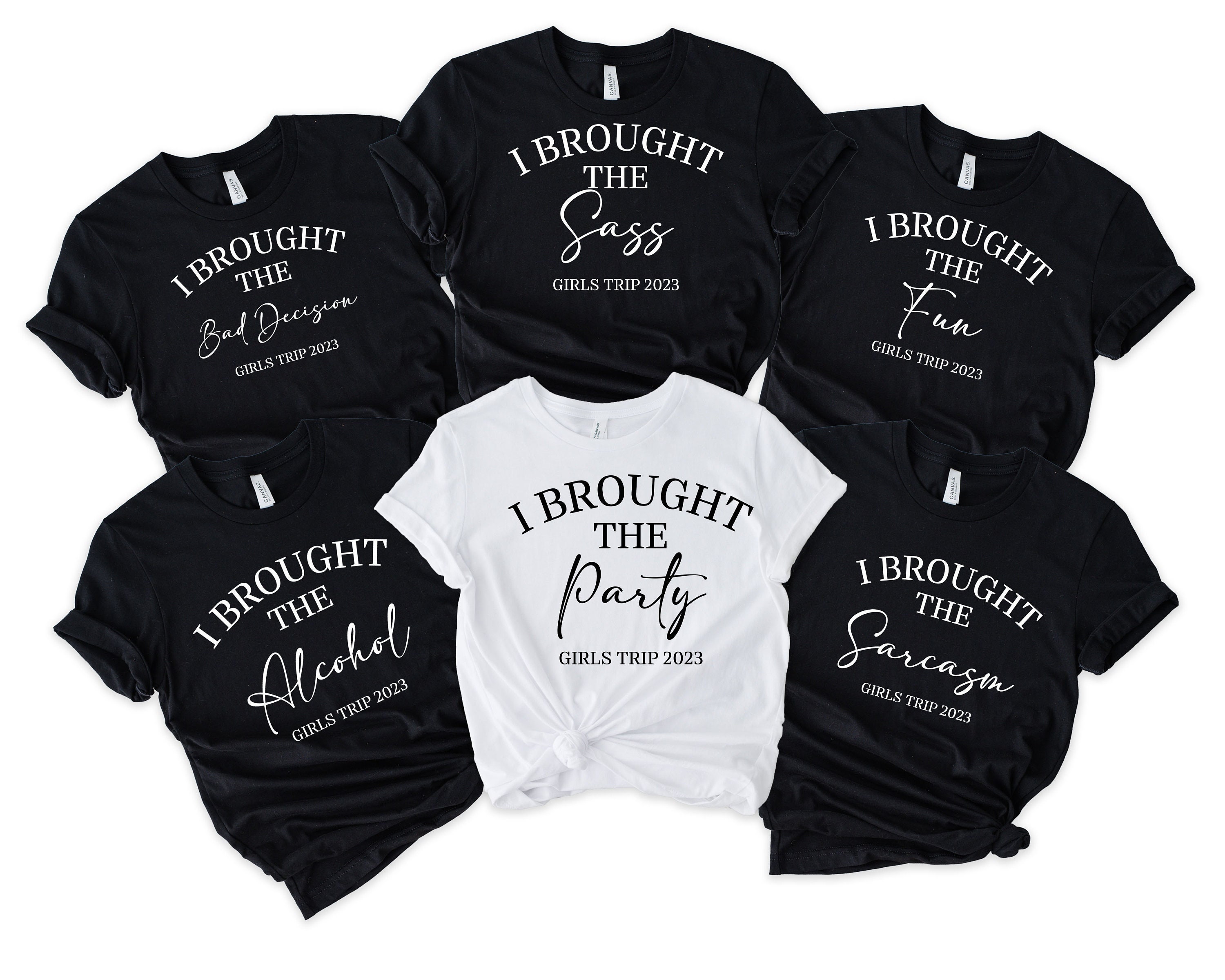 Custom I Brought Girls Trip 2023 Sweatshirt, Girls Tour Shirt ,friends ...