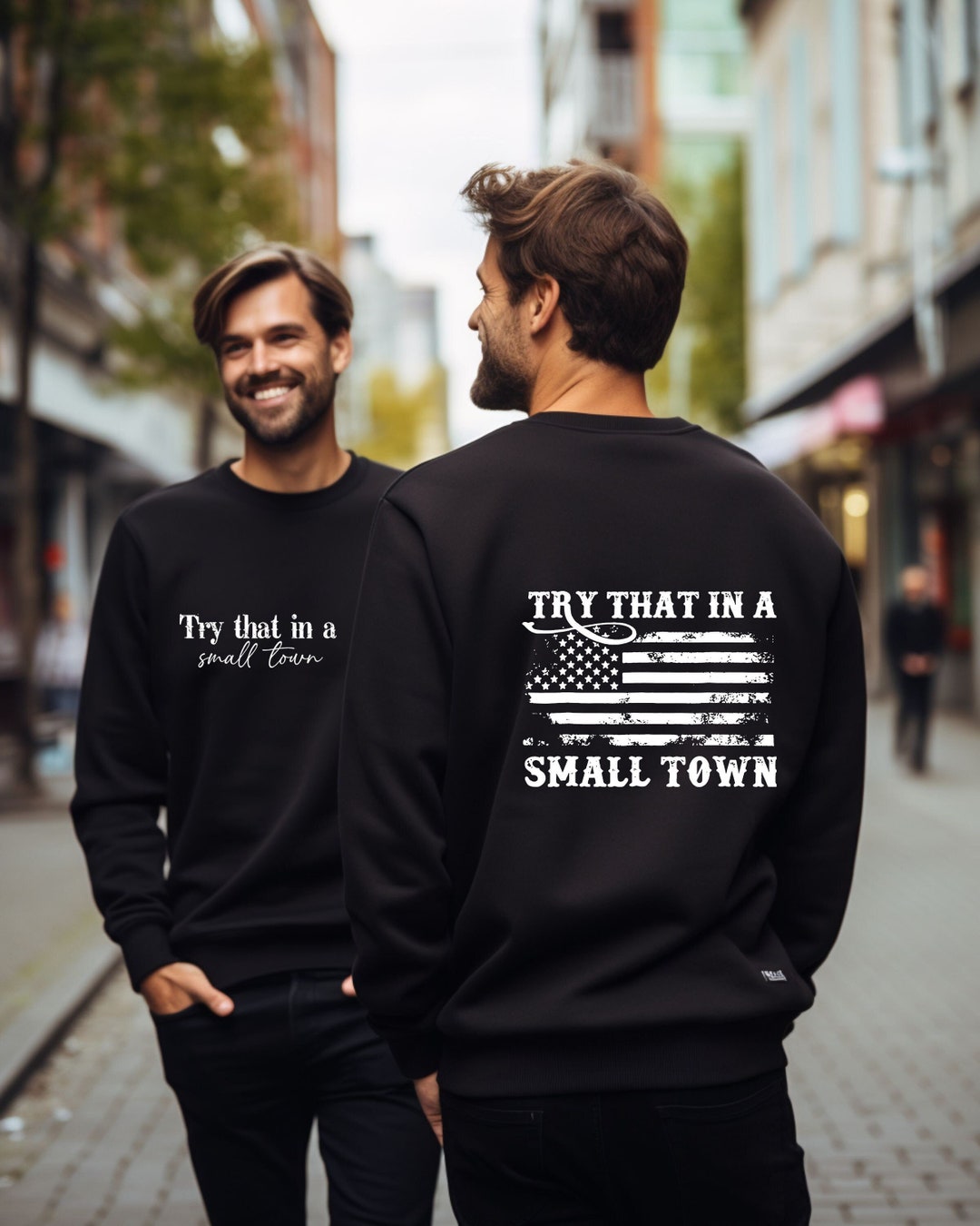 Try That in A Small Town Shirt, Country Shirt, Country Music Sweater ...