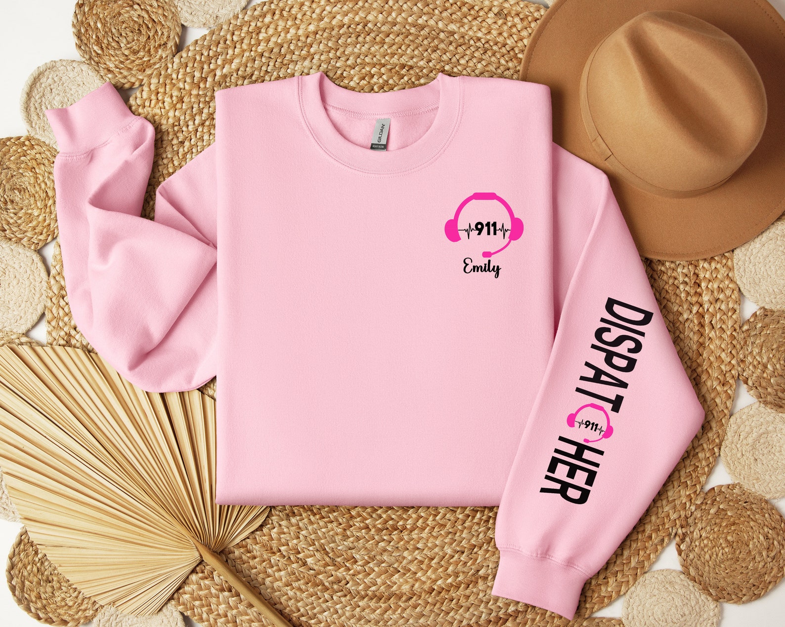 Custom Dispatcher Sweatshirt, 911 Dispatcher Shirt, 911 Dispatch Gift ...
