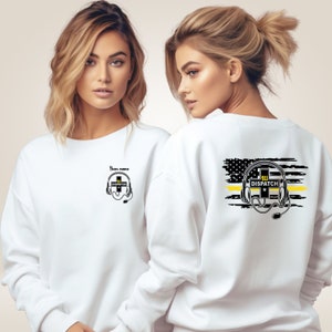Custom 911 Dispatcher Sweatshirt, Dispatcher Shirt, Gift for Dispatcher ...