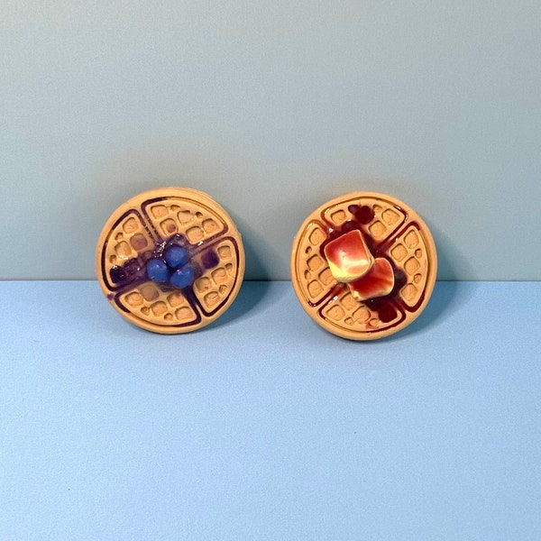 Waffle Pin - Etsy