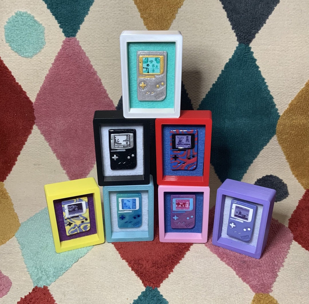 Custom Handpainted Original Gameboy Pin Clay Pins One-of-a-kind Gameboy ...