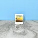 Polaroid Pin Handmade Clay Pins Flower Sunse Handpainted Polaroid Photo ...
