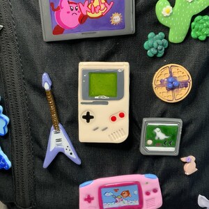 Handmade Original Game Console Pins | Clay Pins | One-of-a-kind Painted ...