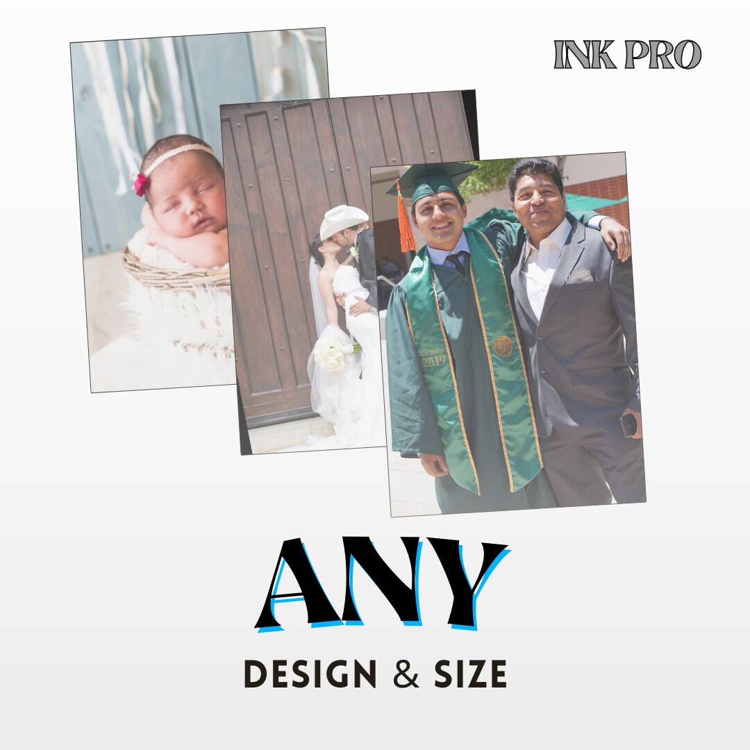 Custom PHOTO Printing Family Photo Prints Wedding Photo Graduation ...