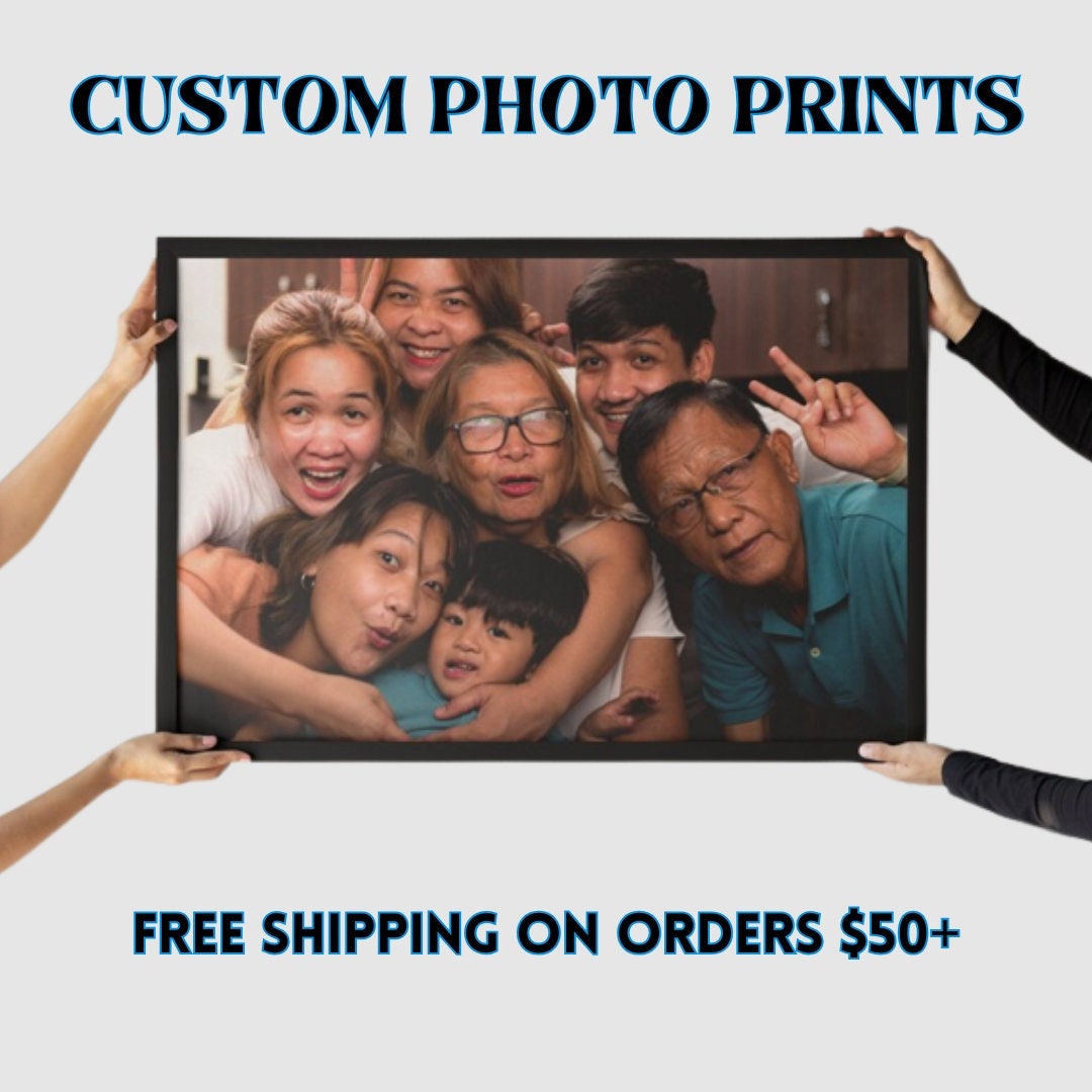 Custom PHOTO Printing | Family Photo Prints; Wedding Photo; Graduation ...