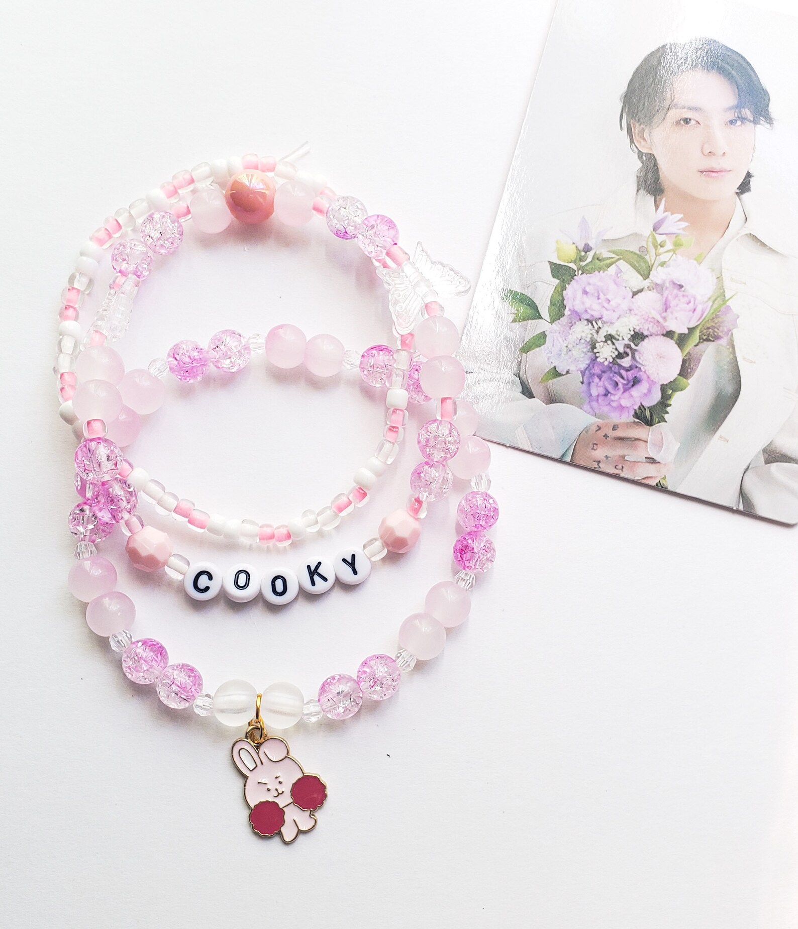 Handmade BTS/BT21 Inspired Beaded Bracelets - Etsy