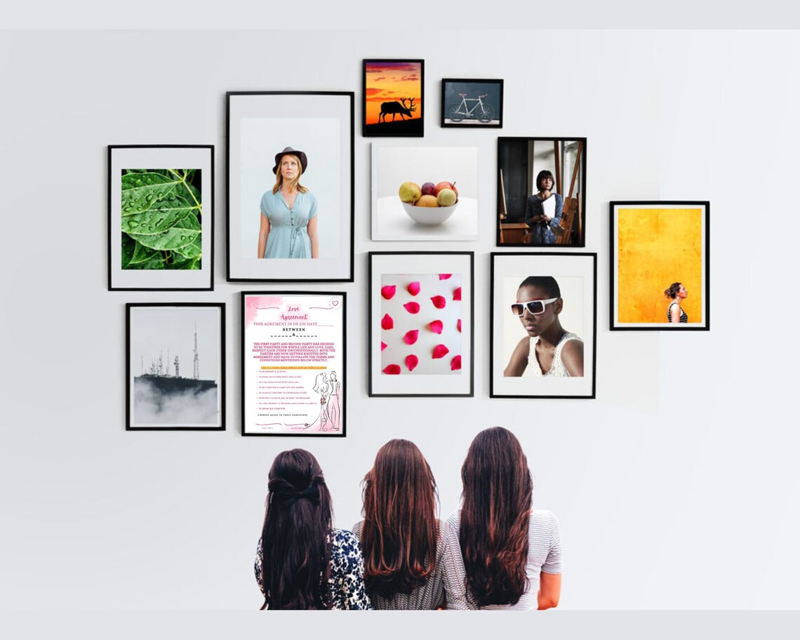 Printable Love Contract Digital Relationship Contract - Etsy