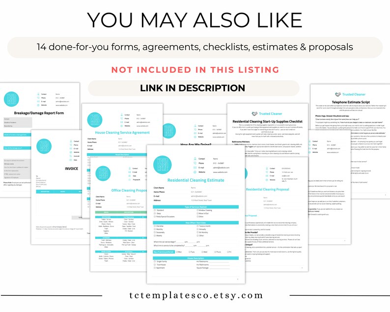 Cleaning Business Breakage Report Template | Property Damage | Editable ...