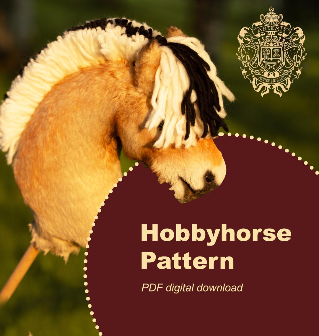 HOBBYHORSE TEMPLATE - [boromir] - DIY Sewing Project Pattern - Fjord ...