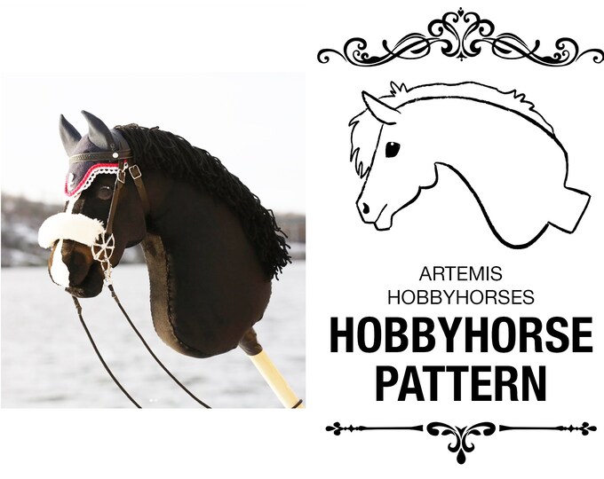 HOBBYHORSE TEMPLATE casino by Artemis Hobbyhorses, Two Sizes - Etsy
