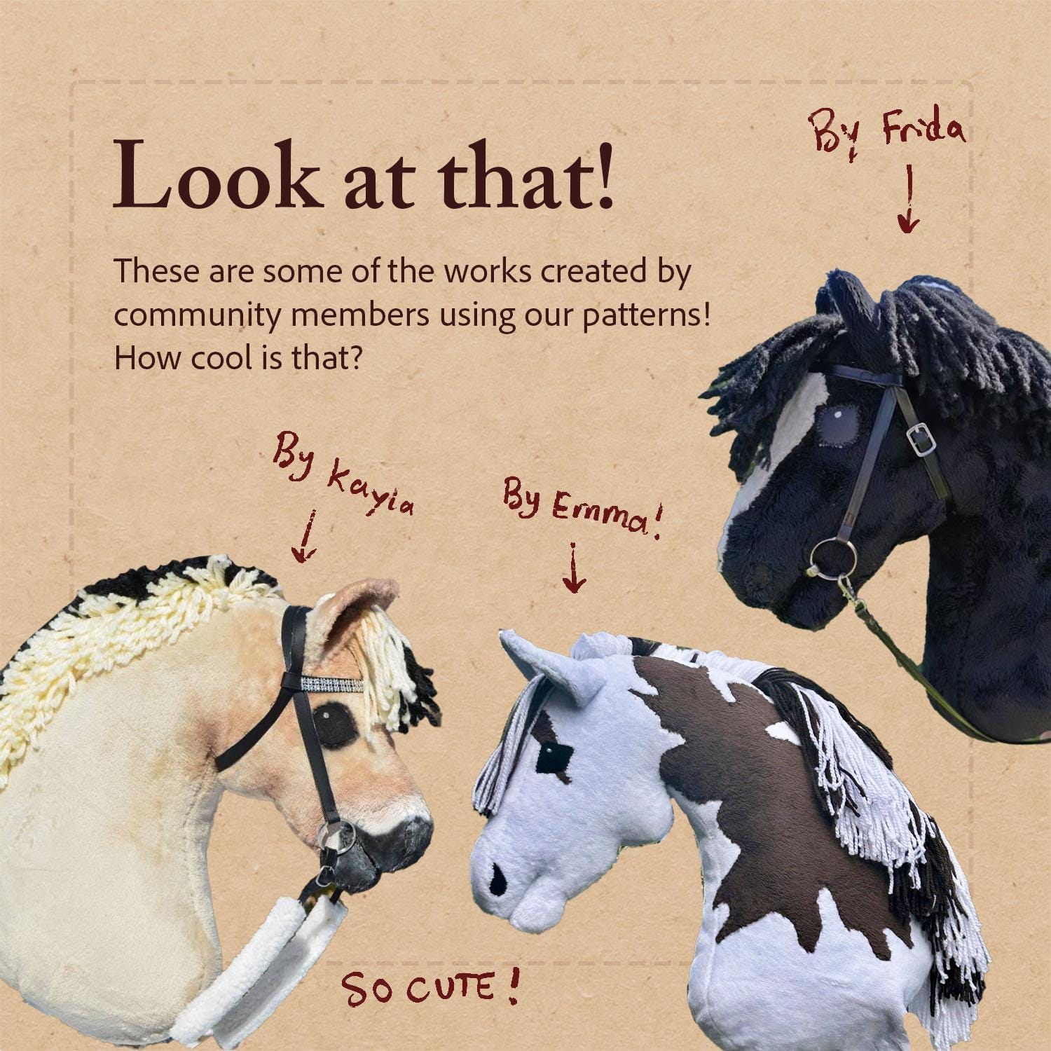 Hanovre - Patron numérique DIY DIY Horse Horse - Tutoriel gratuit ...