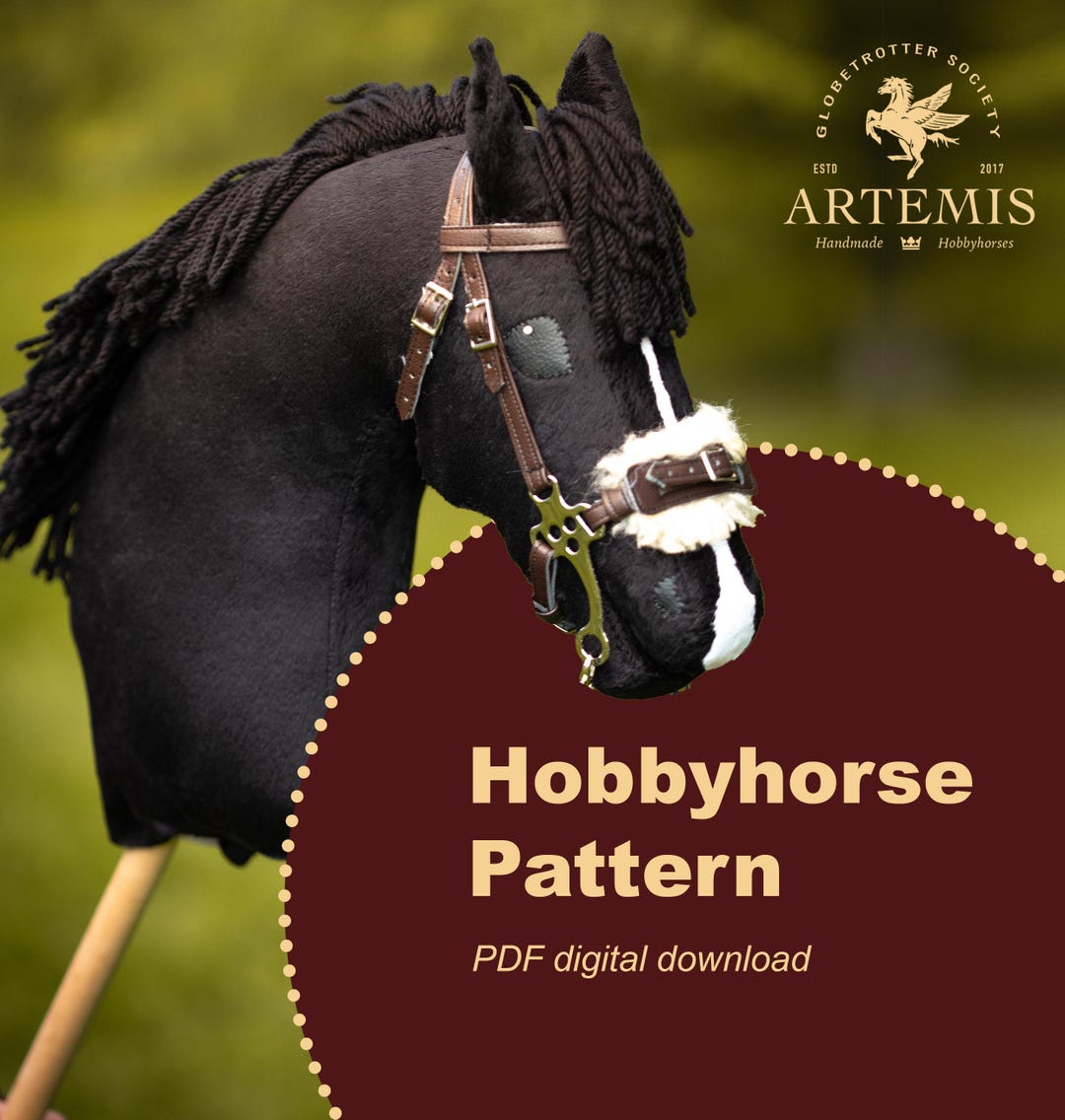 HOBBYHORSE TEMPLATE miller DIY Sewing Project Pattern - Etsy