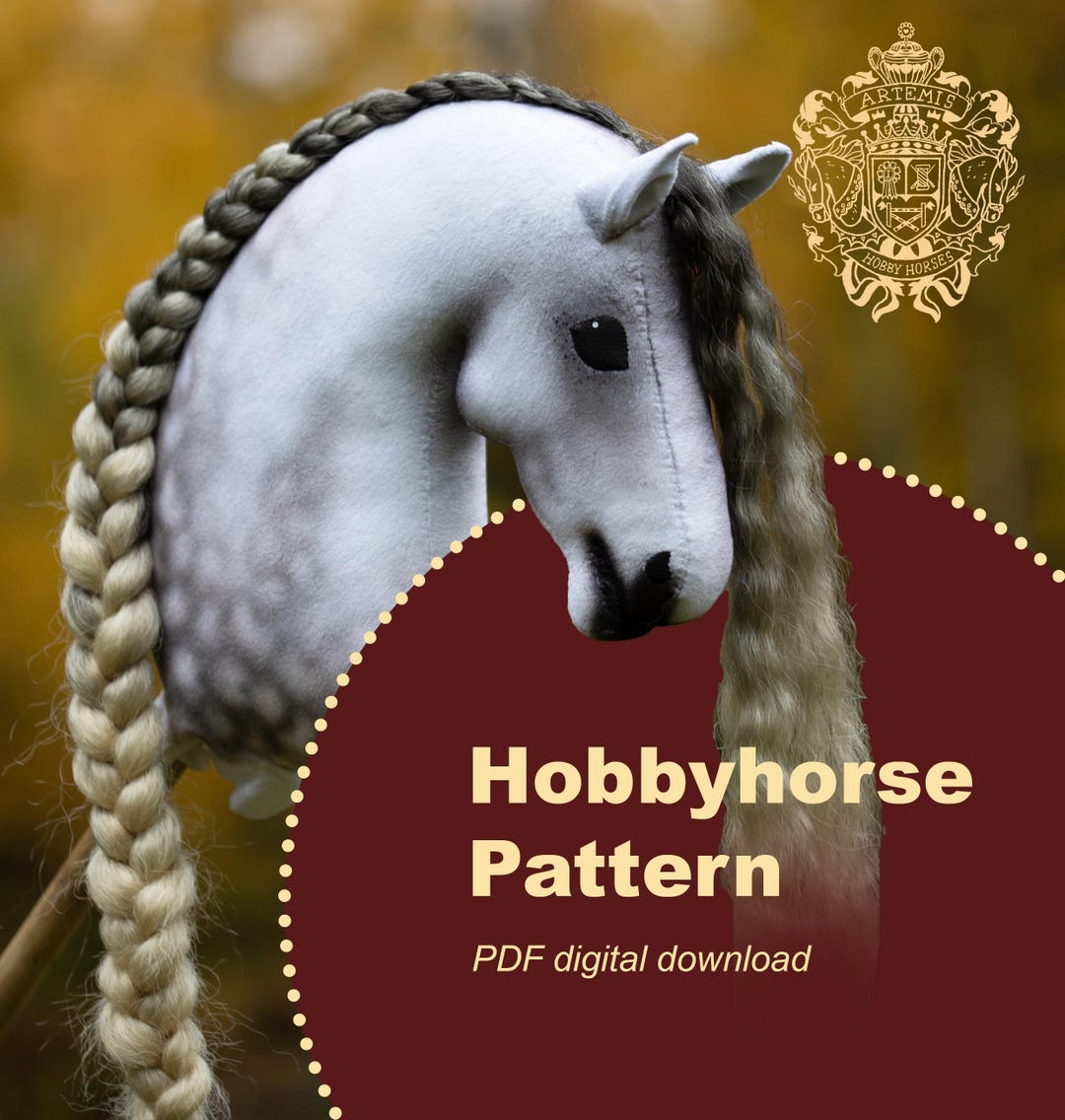HOBBY PFERD VORLAGE - [Hailey] - DIY Nähprojekt Muster - Etsy.de