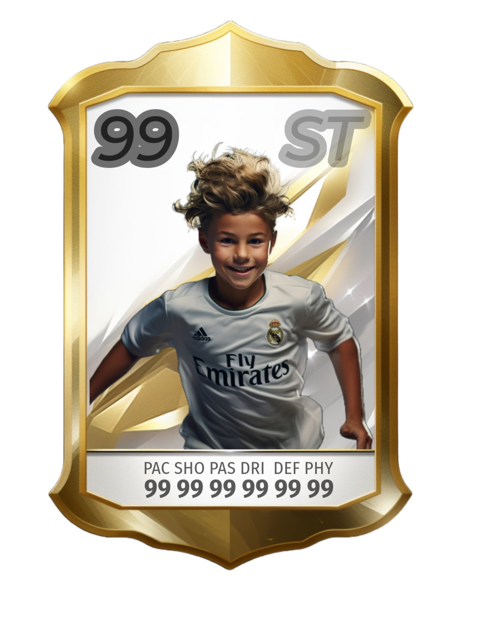 Football Card/soccer Card, Templates, Customizable, Set of 20, Unique ...