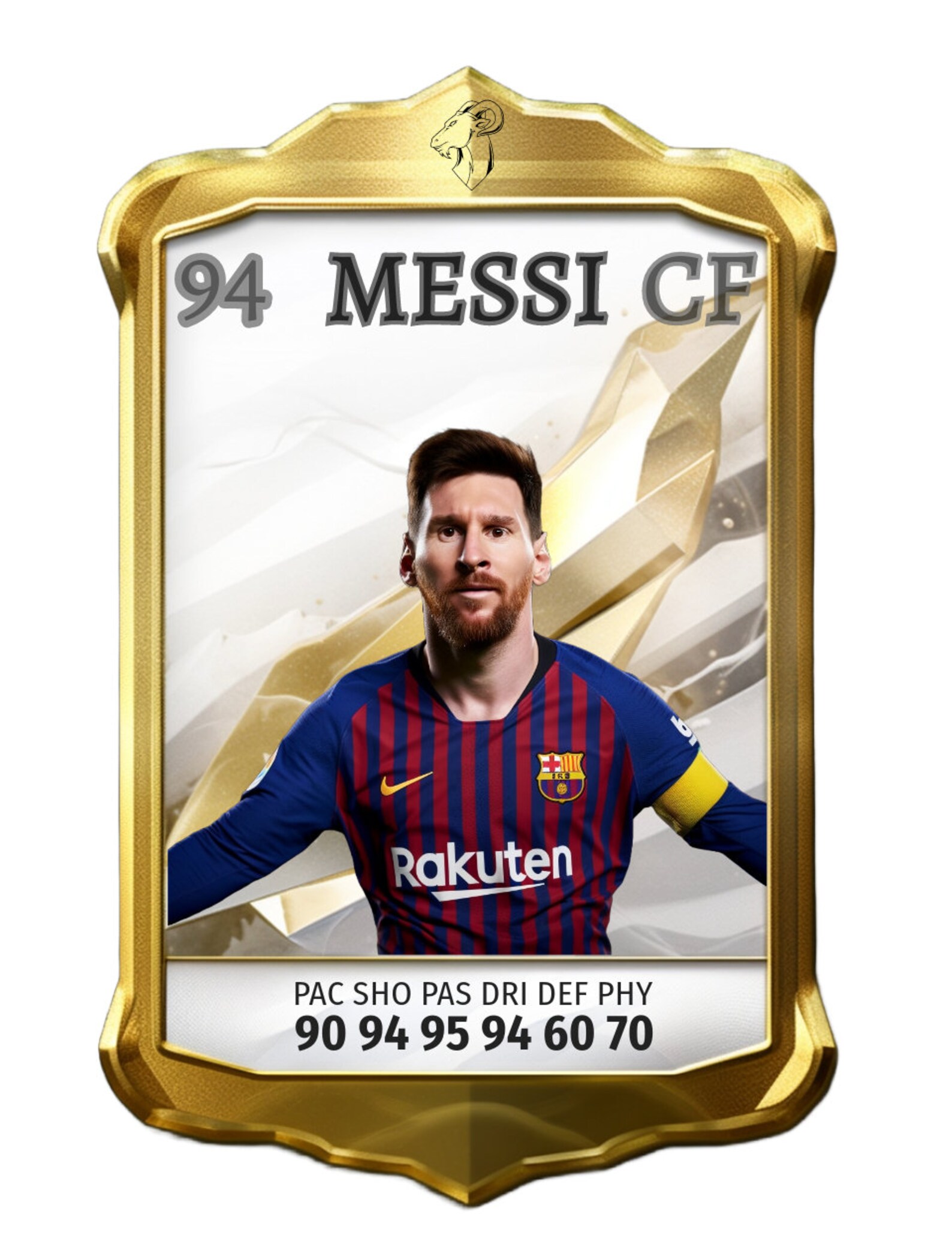 Football Card/soccer Card, Templates, Customizable, Set of 20, Unique ...