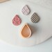 Drop Shape Polymer Clay Cutter Basic Shape Teardrop Cutter for Polymer ...