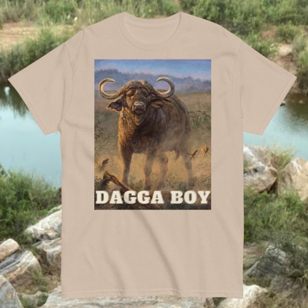 Cape Buffalo Dagga Boy African Safari T-shirt - Etsy